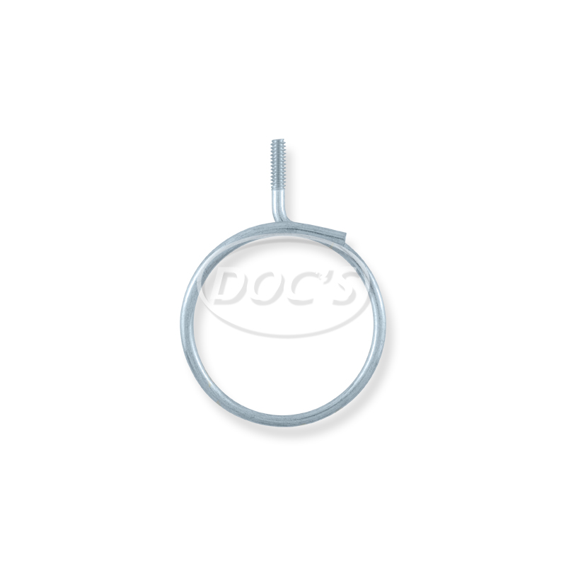 2" Zinc Plated, 10x24 Thread, Machine Thread Bridle Rings for Cable ...