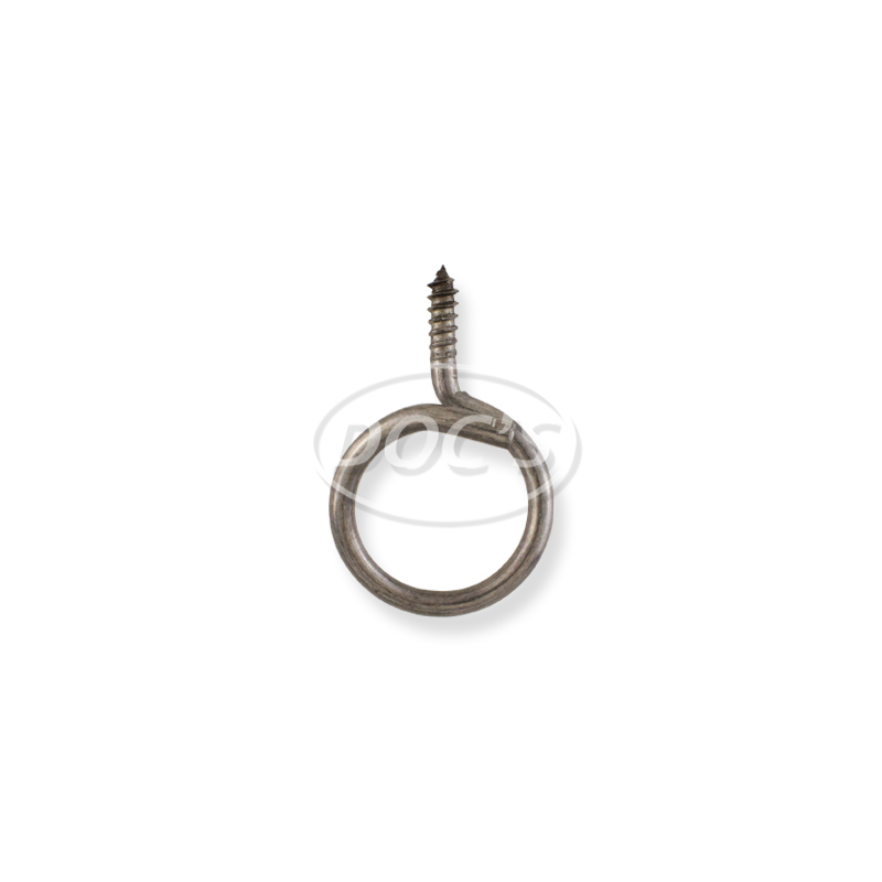 1.25" Stainless Steel Wood Screw Bridle Ring for Cable Support - Doc’s ...